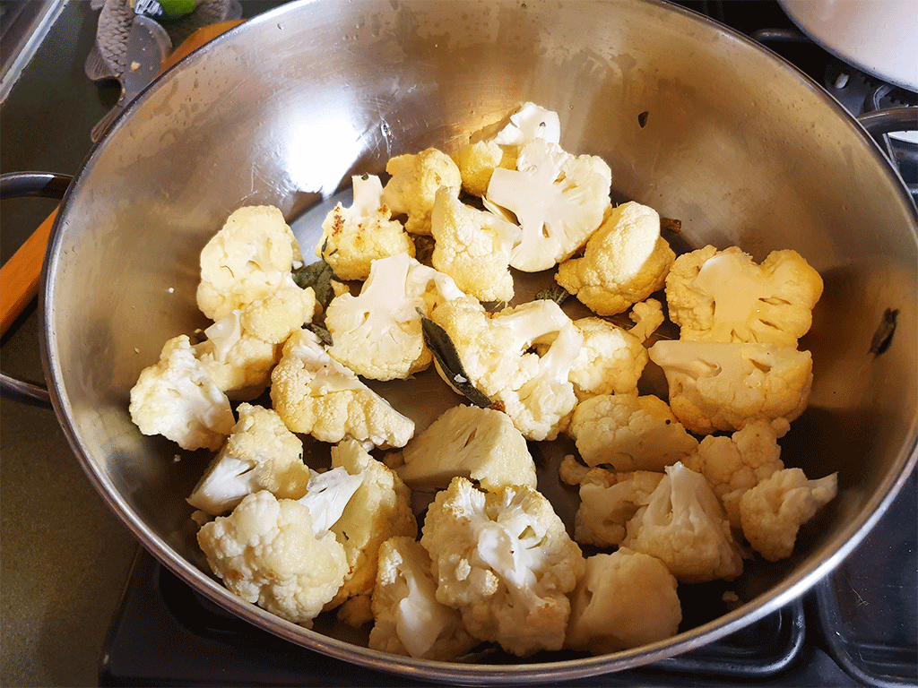 Día 39 - Coliflor Horneada - El lugar de Beatriz